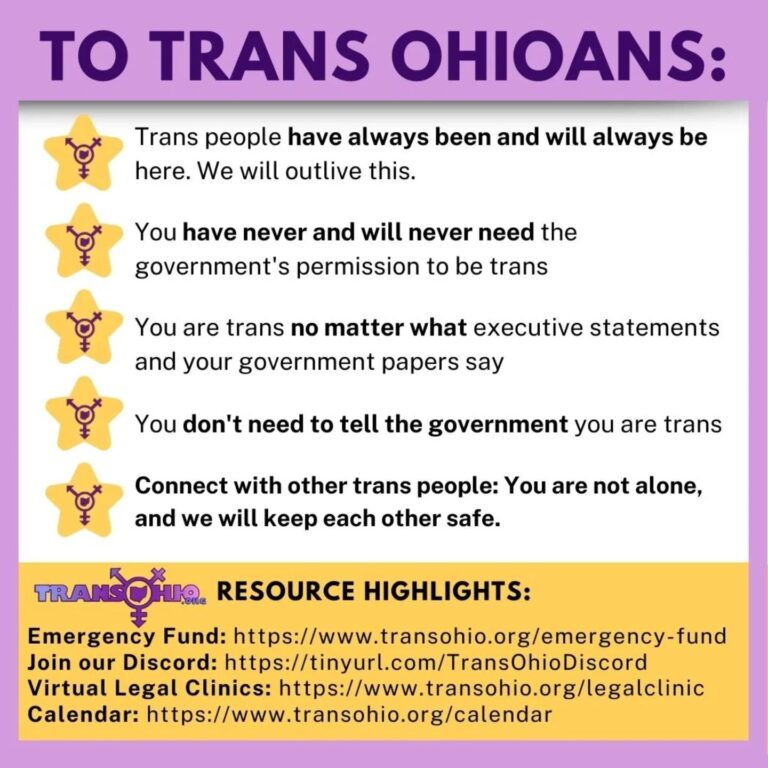 Trans Allies of Ohio – A Coalition for Trans Advocacy